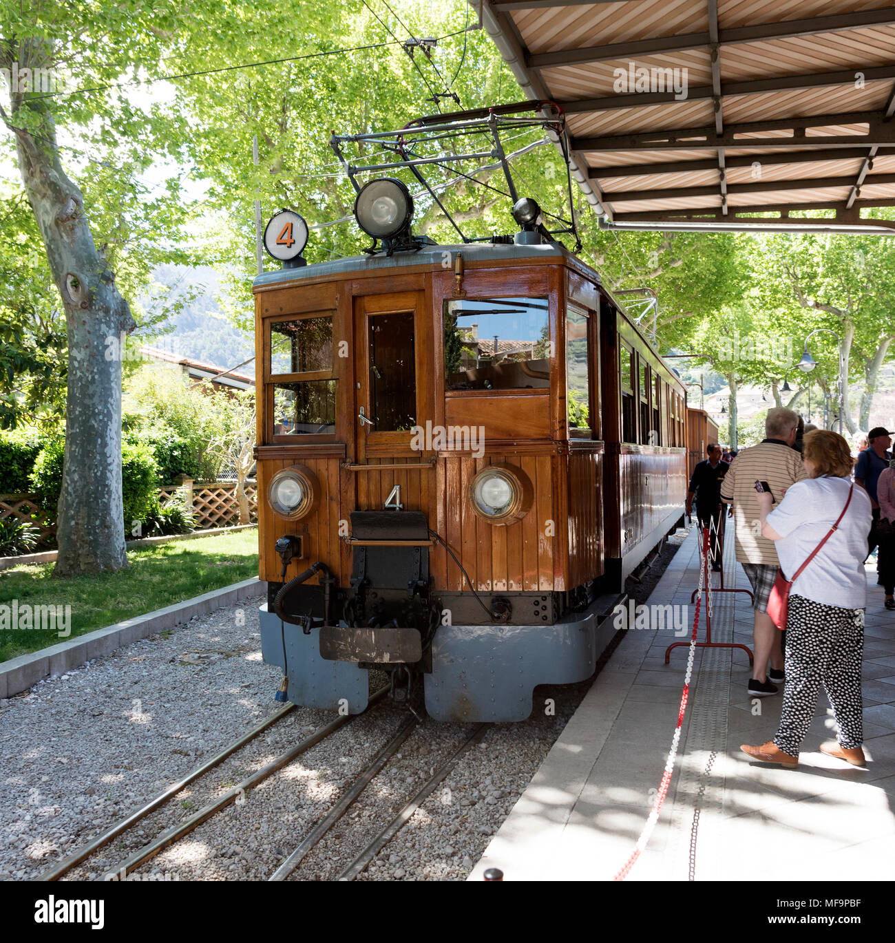 Palma soller railway hi-res stock photography and images - Alamy