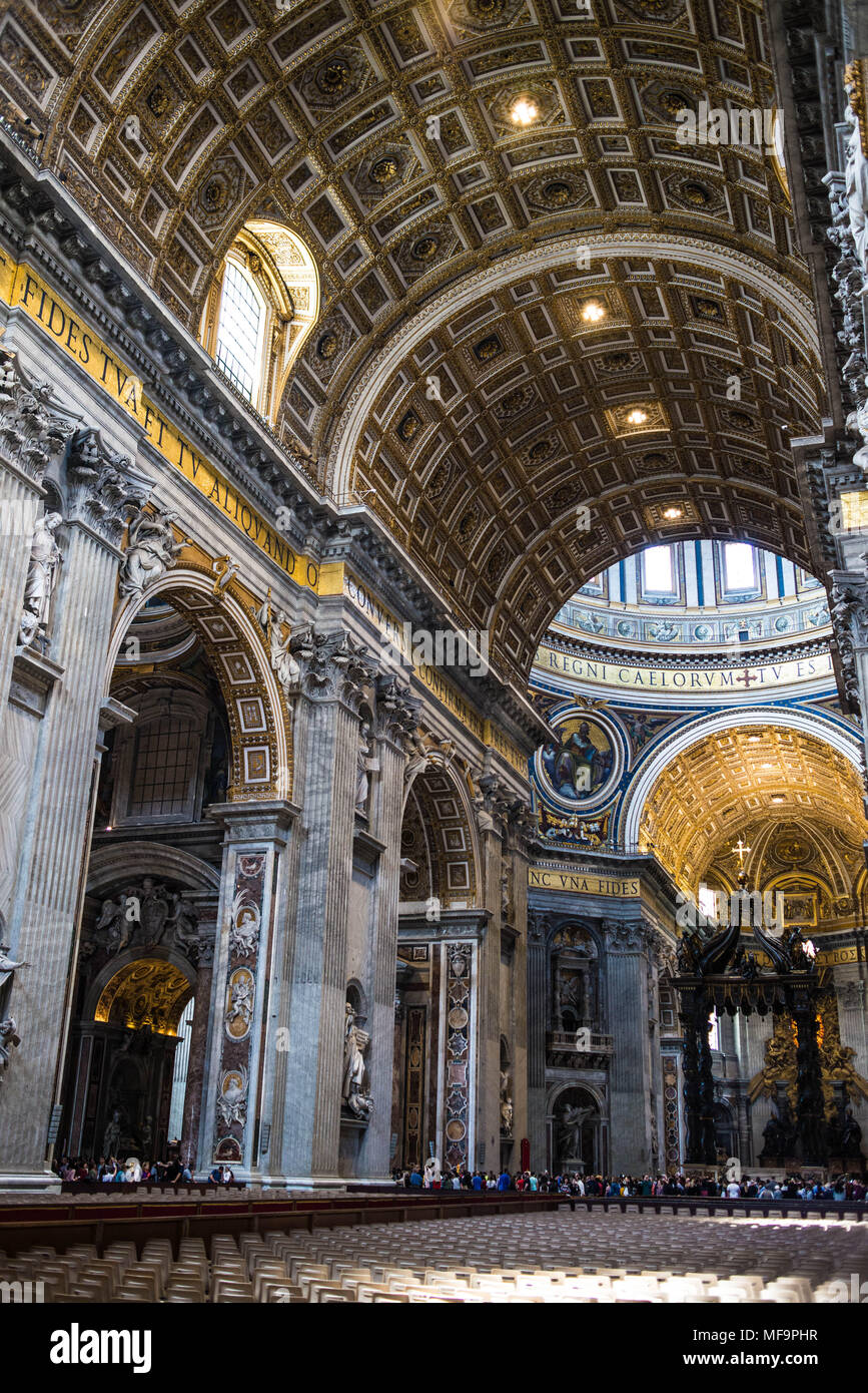 Basilica in the Vatican Stock Photo - Alamy
