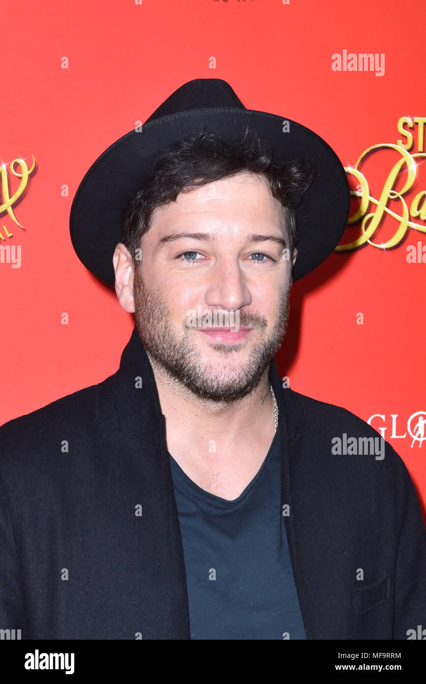 Matt Cardle attending the press night of Strictly Ballroom the Musical ...