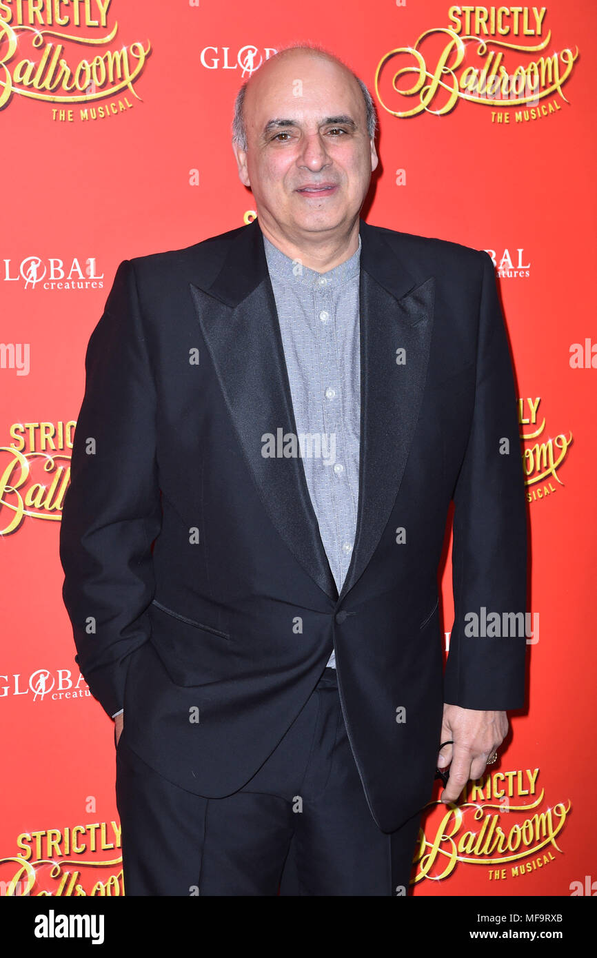 Peter Polycarpou attending the press night of Strictly Ballroom the ...
