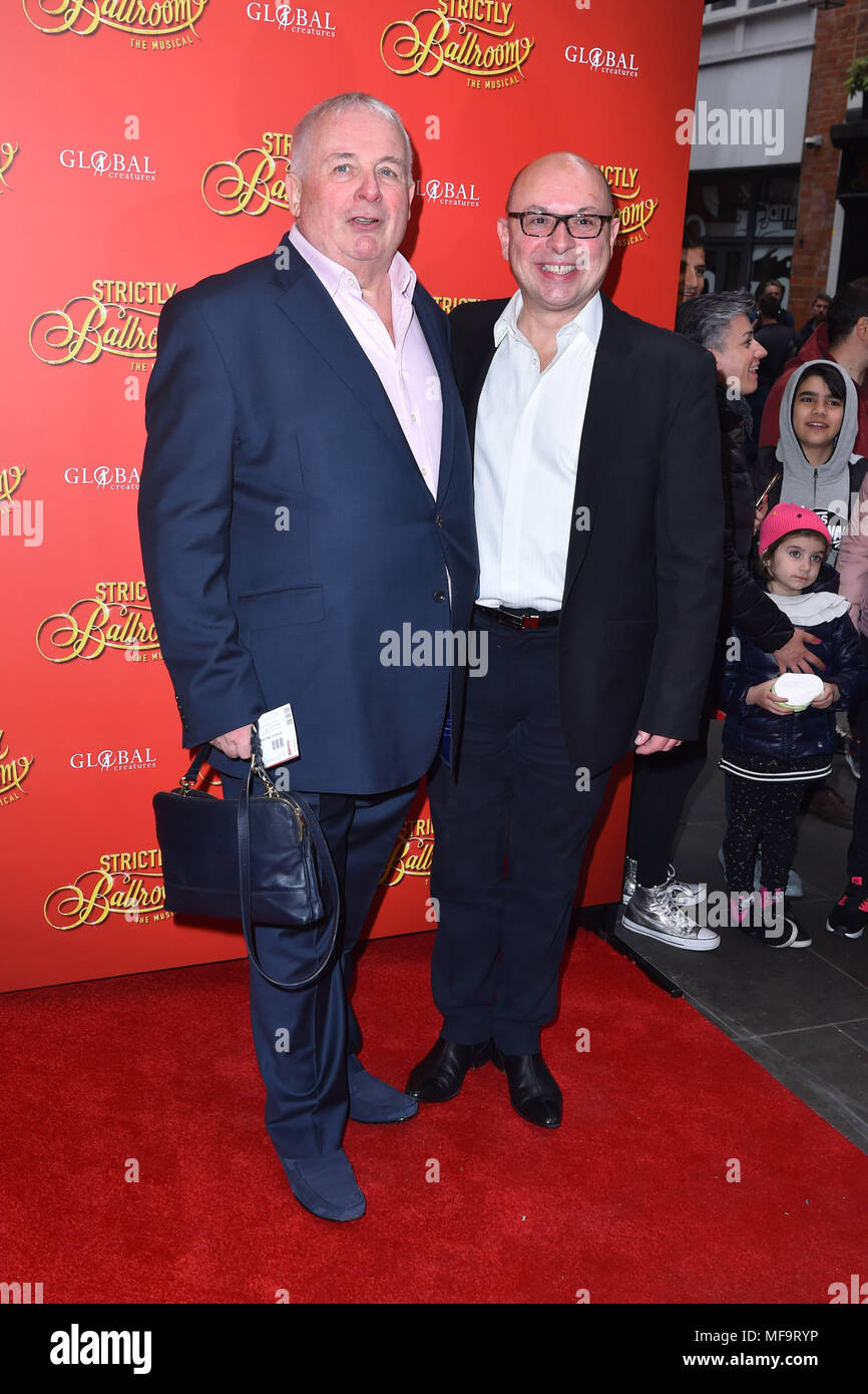 Chistopher Biggins and Neil Sinclair attending the press night of ...
