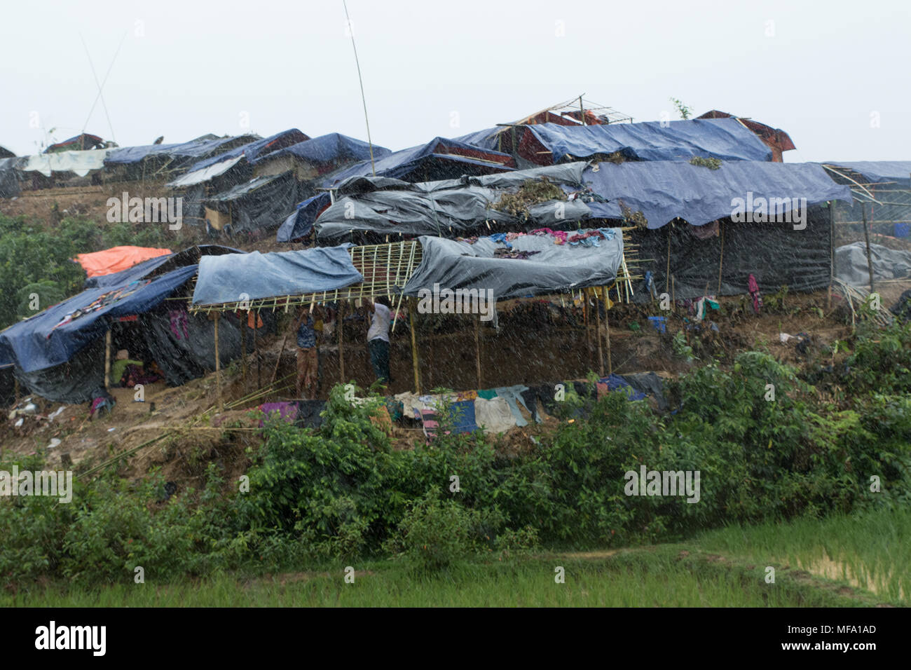 The Rohingya refugee crisis in Bangladesh Stock Photo - Alamy