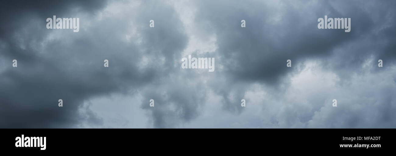 Rain clouds over horizon hi-res stock photography and images - Alamy