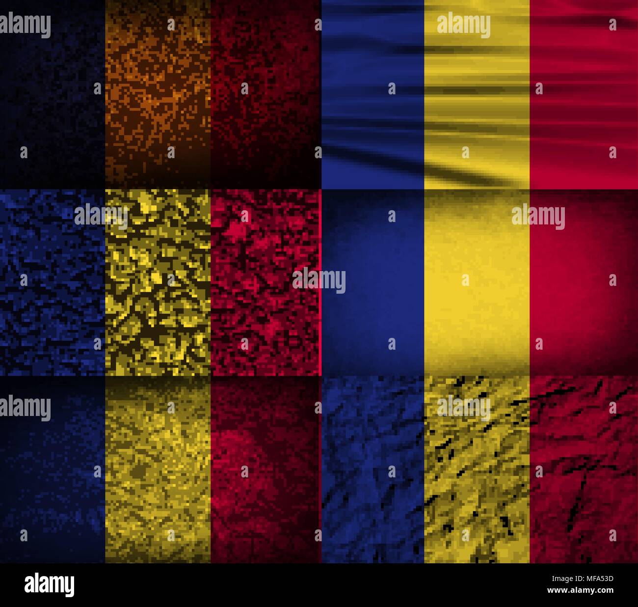 Old romanian Stock Vector Images - Alamy