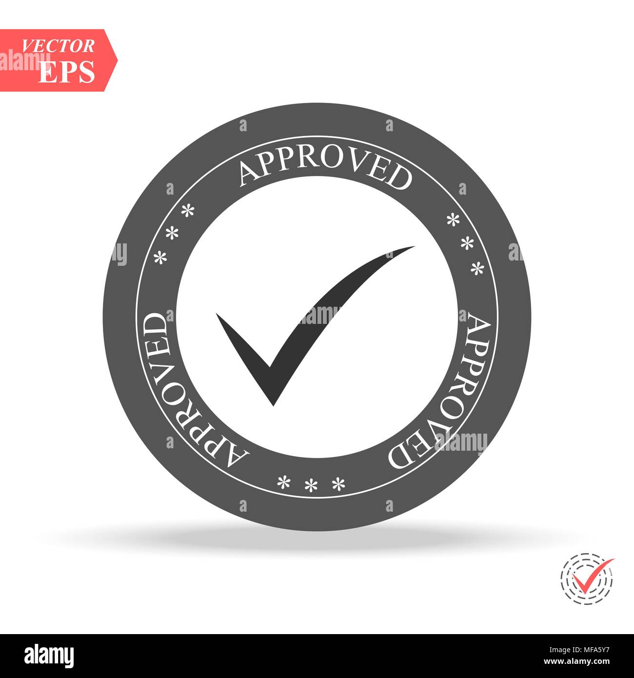 approved. stamp. sticker. seal. round grunge vintage black approved ...