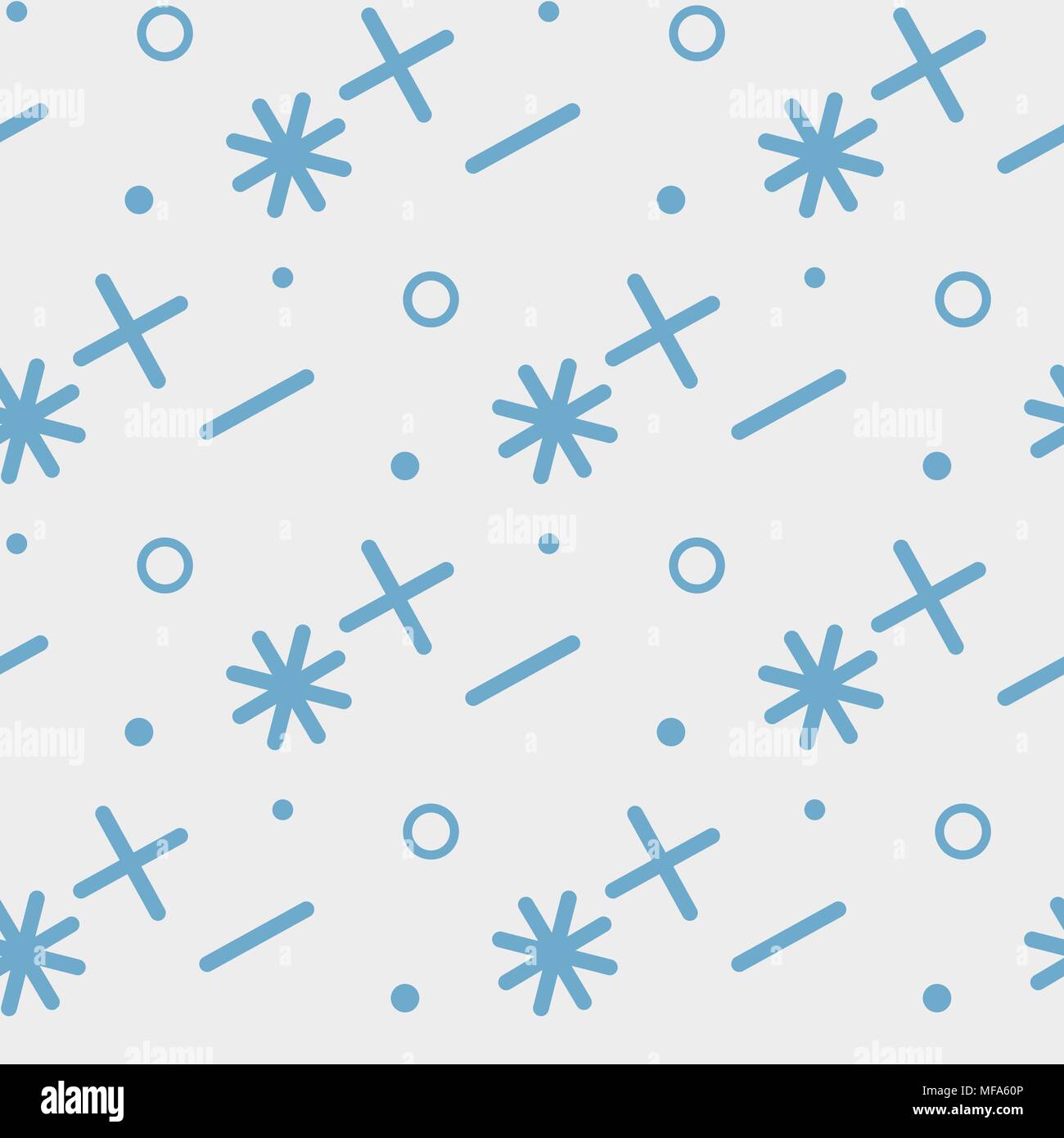 Blue math symbol pattern. Mathematic geometric seamless . Abstract ...