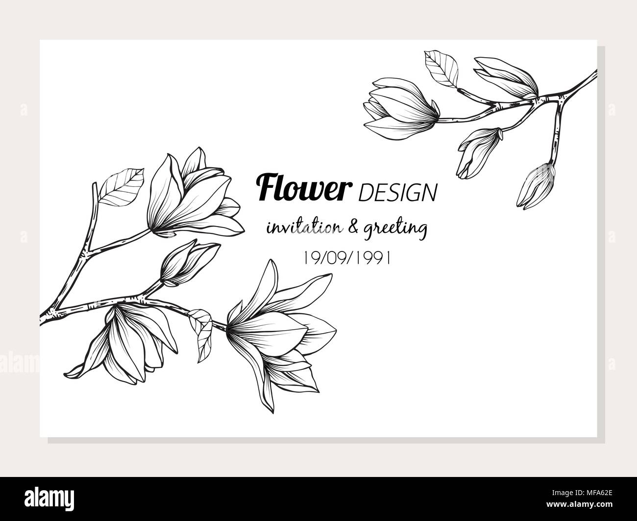 Magnolia Abstract Stock Vector Images Alamy magnolia-abstract-stock-vector-images-alamy