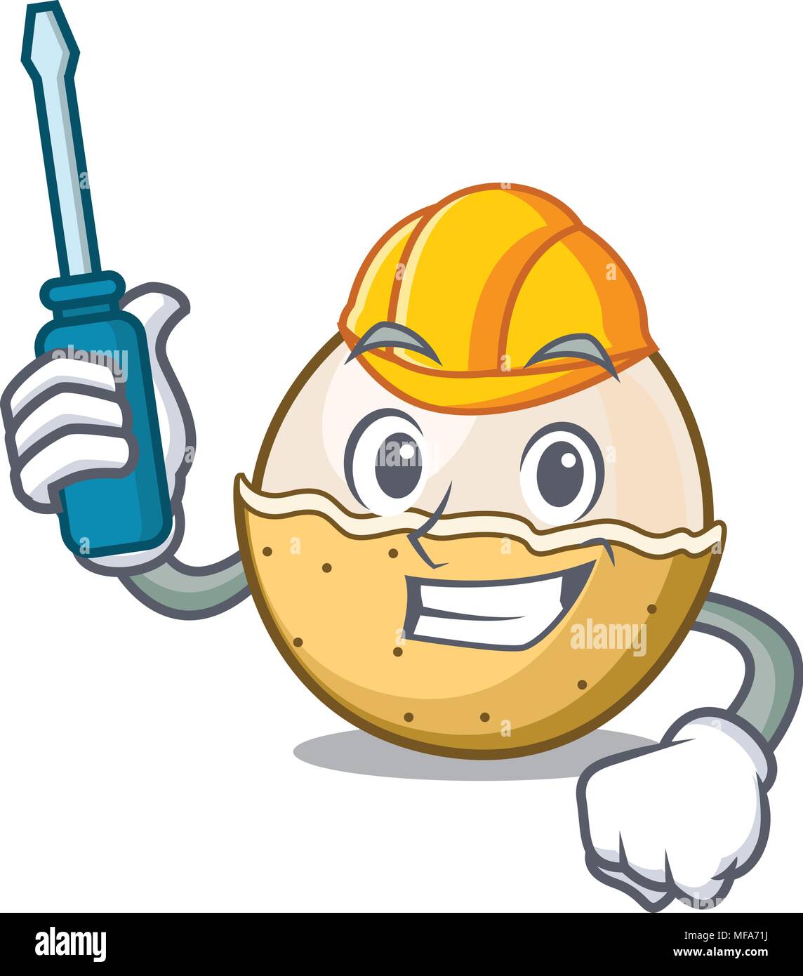 Automotive longan fruit mascot cartoon Stock Vector Image & Art - Alamy