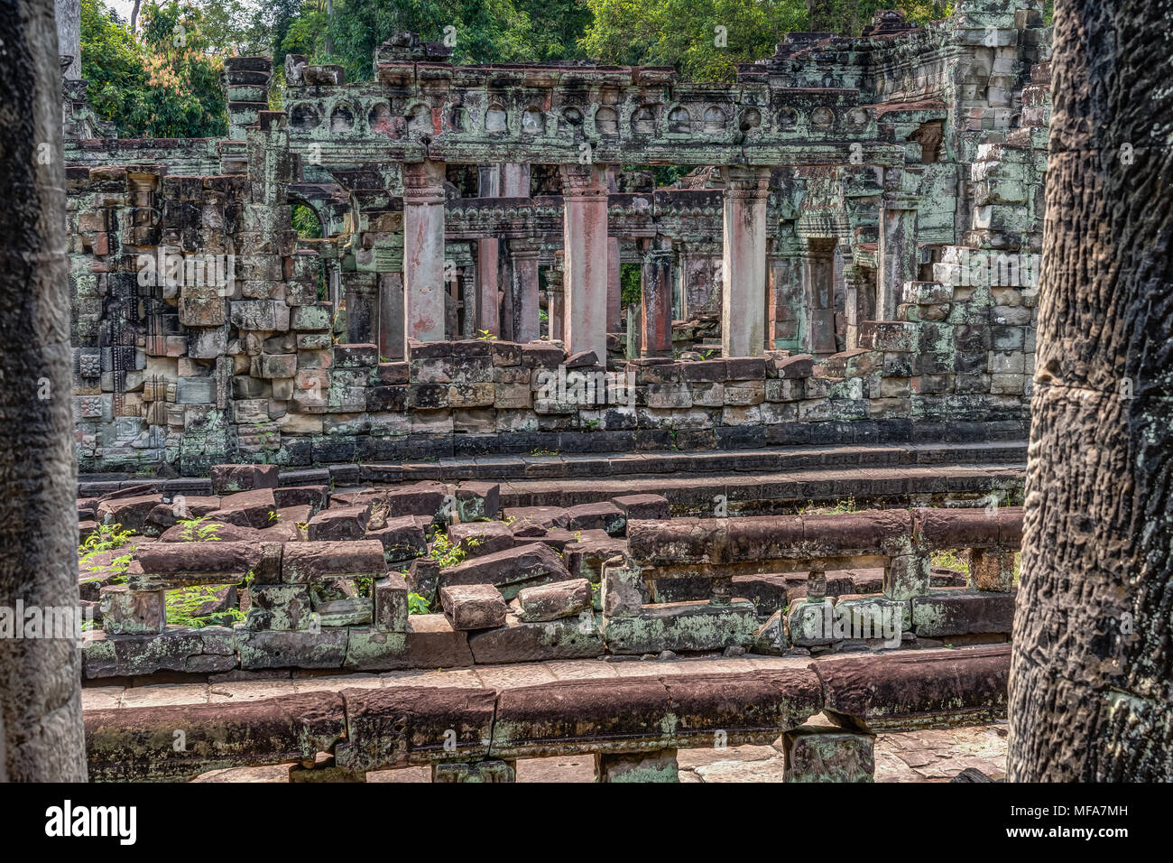 Cambodia Angkor Complex 360 Stock Photo - Alamy