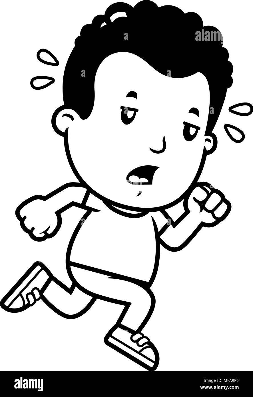 Run Clip Art Black And White