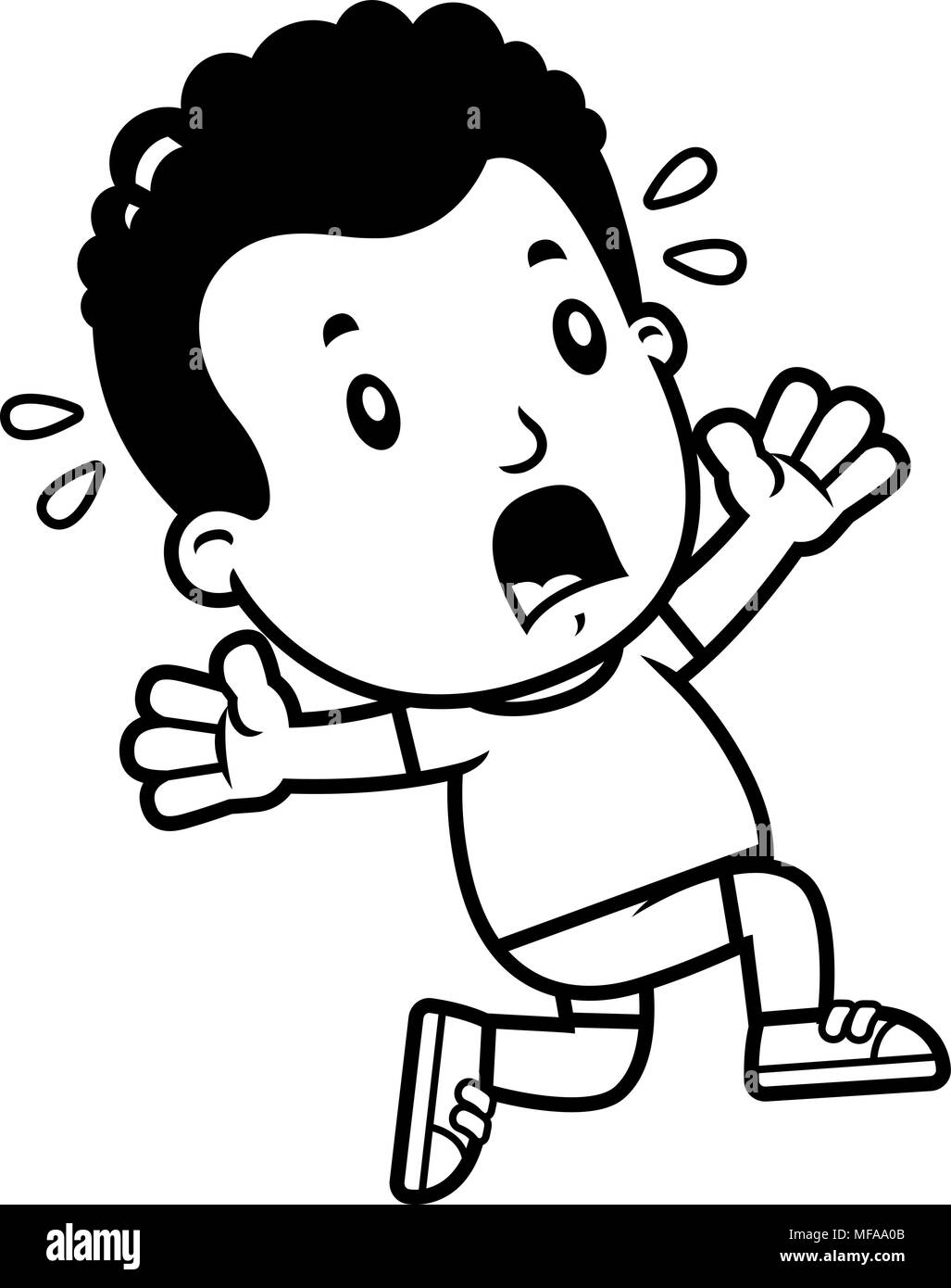 Feeling Scared Clipart