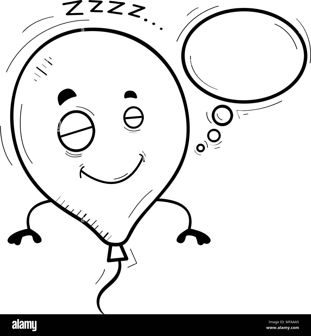 Dreaming balloon sleeping hi-res stock photography and images - Alamy