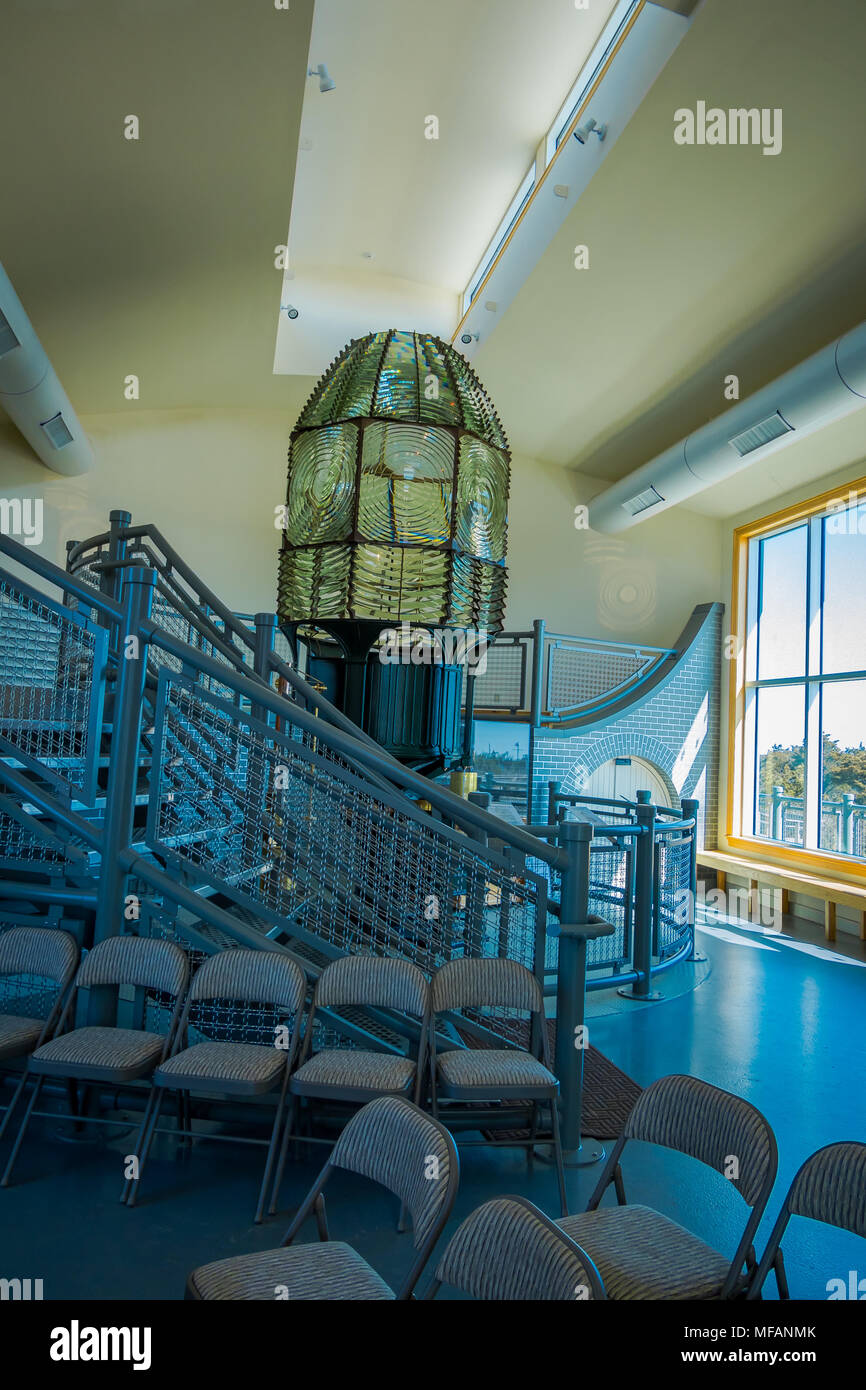 Inside Montauk Lighthouse