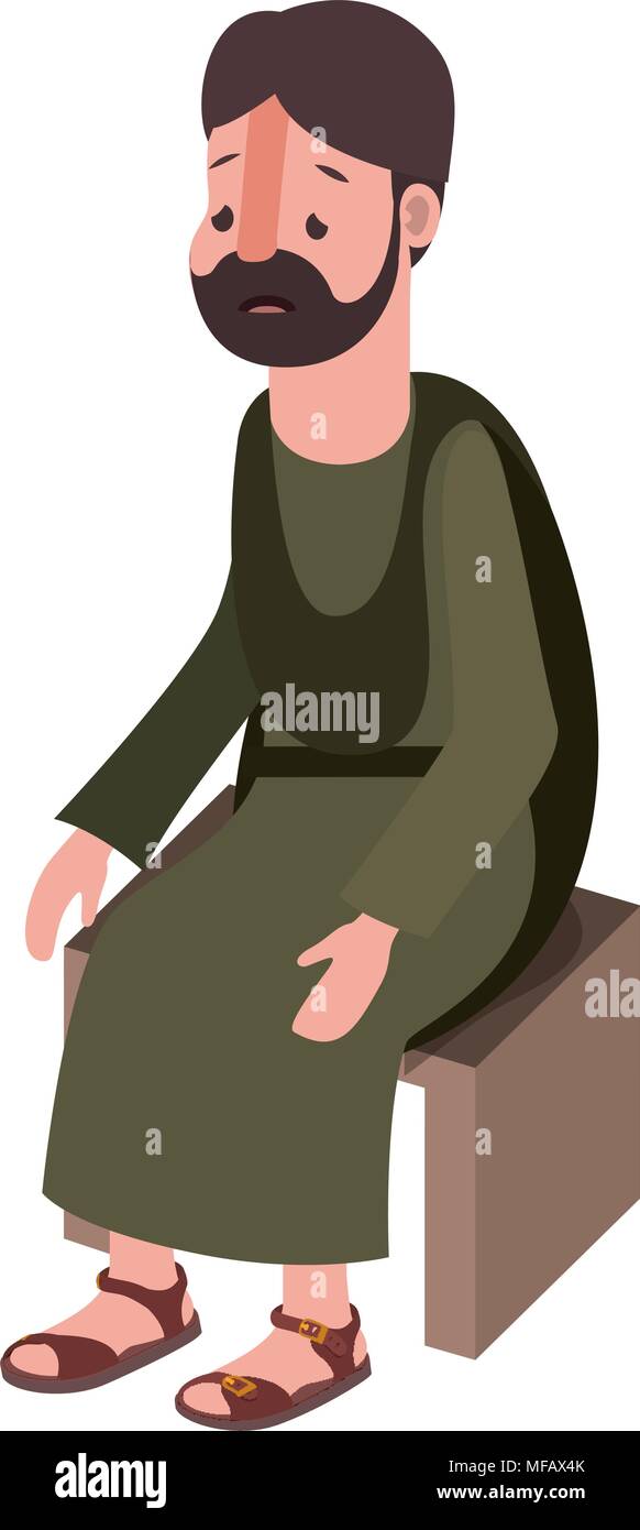 Jesus christ sitting Stock Vector Images - Alamy