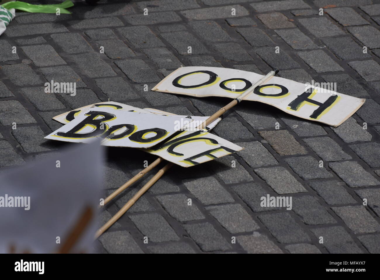 People of Chester watch a retelling of the St George's story on St ...