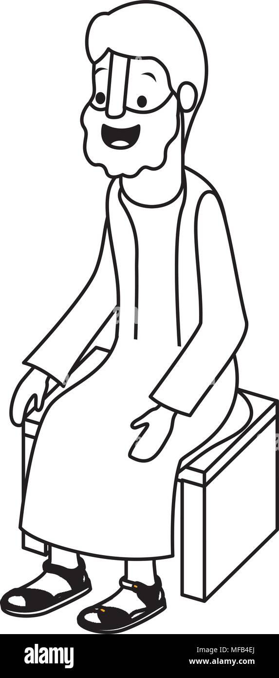 Illustration Jesus Christ Sitting On High Resolution Stock Photography ...