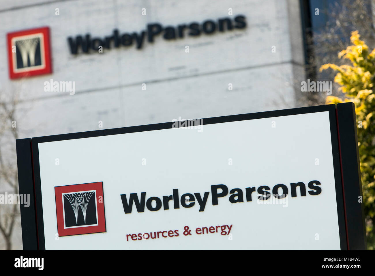 Worley logo hi-res stock photography and images - Alamy