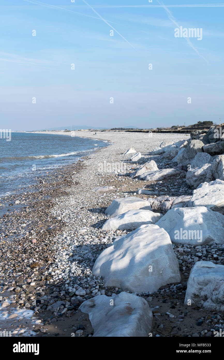 Abergele beach on the North Wales coast UK Stock Photo - Alamy
