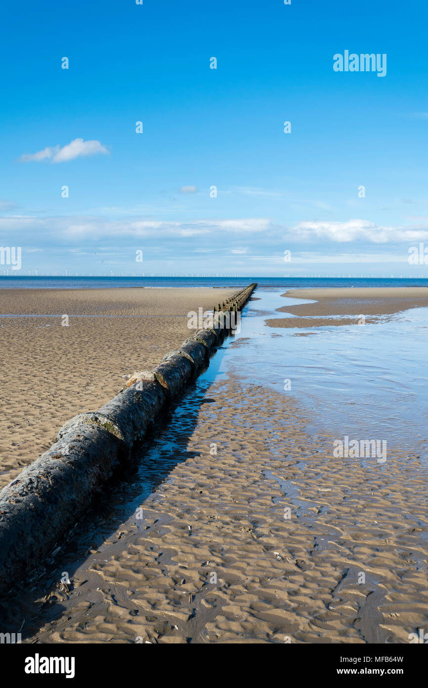 Pensarn beach near Abergele on the North Wales coast UK Stock Photo - Alamy