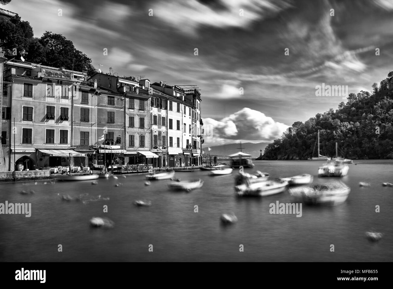 The tourist resort Black and White Stock Photos & Images - Alamy