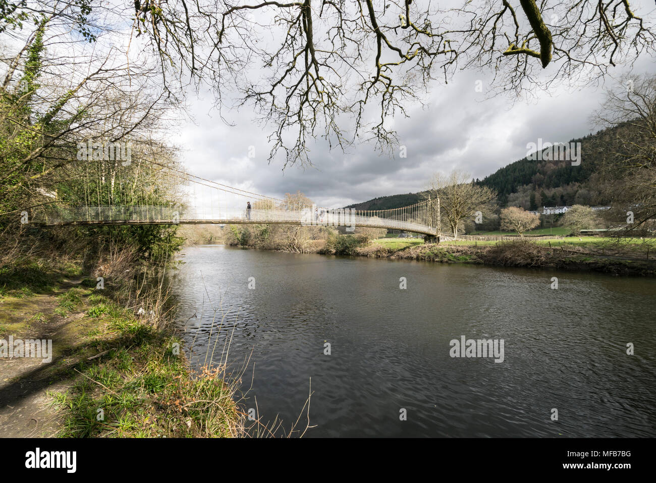 Sappers suspension bridge hi-res stock photography and images - Alamy