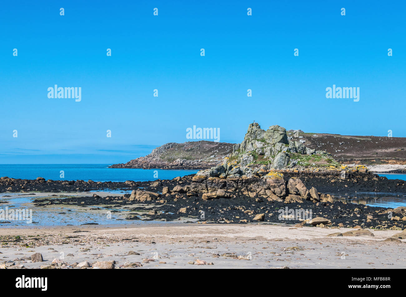 Isles of scilly bryher hi-res stock photography and images - Alamy