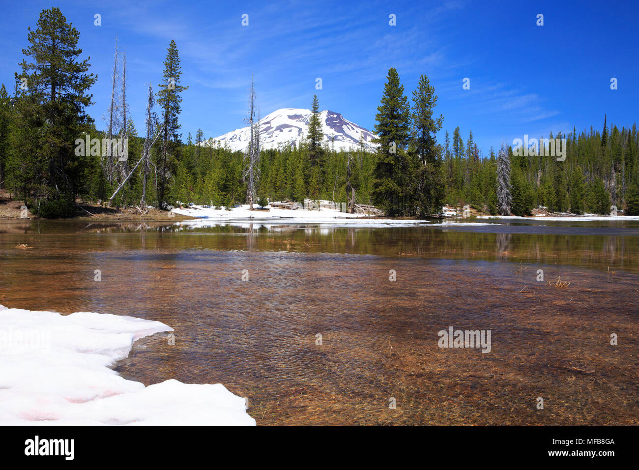 North America, United States, Oregon, Eastern Oregon, Cascade Lakes ...
