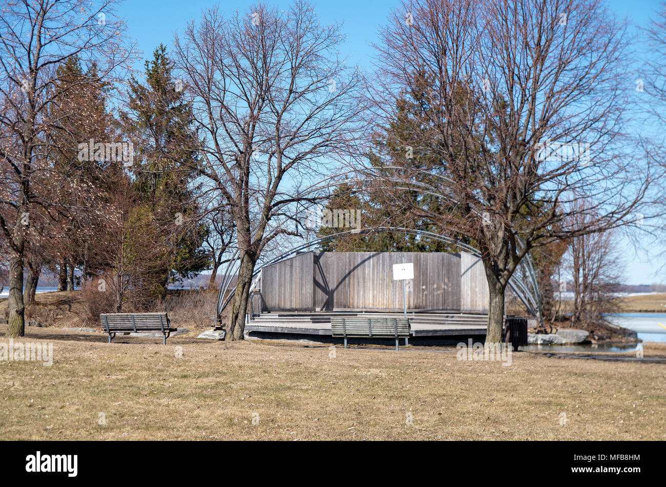 Andrew Haydon Park in Spring Stock Photo - Alamy
