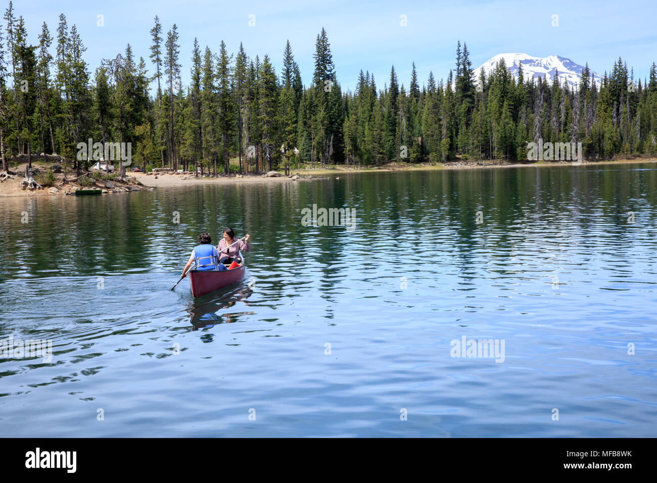 North America, United States, Oregon, Eastern Oregon, Cascade Lakes ...