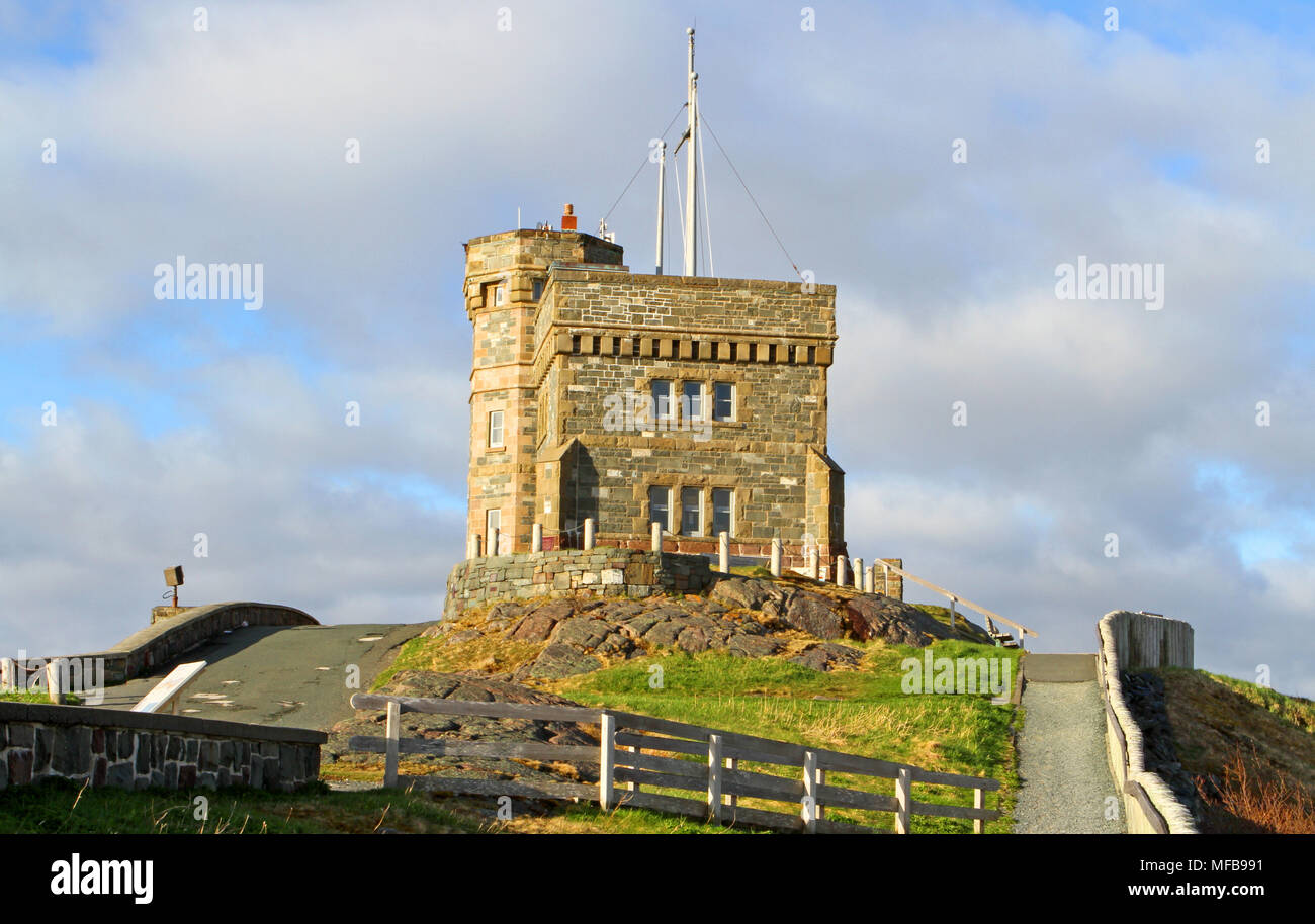 Cabot tower in st johns hi-res stock photography and images - Alamy