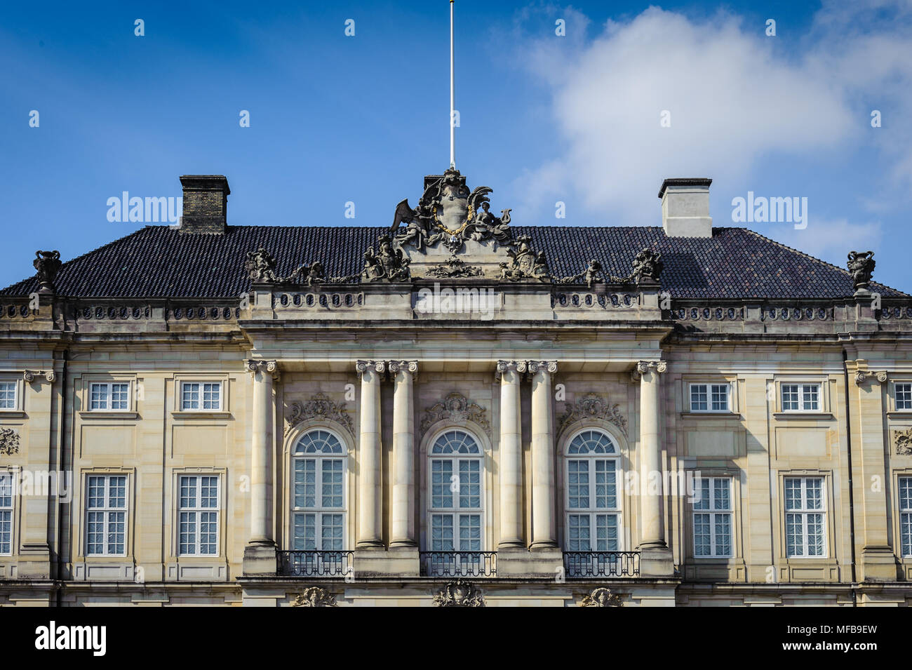 King Christian VII palace, Copenhagen, Denmark Stock Photo - Alamy