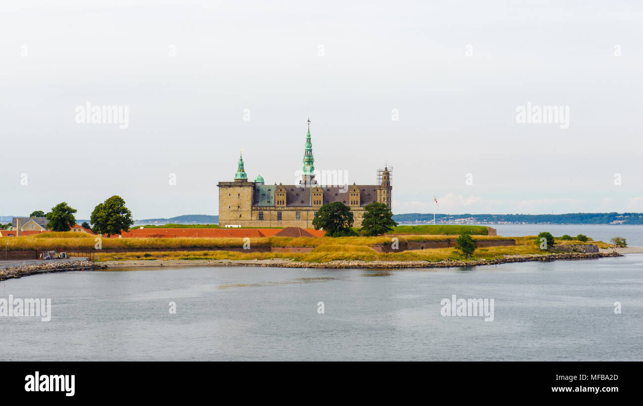 Kronborg Castle Helsingør, Denmark. Elsinore in William Shakespeare's ...