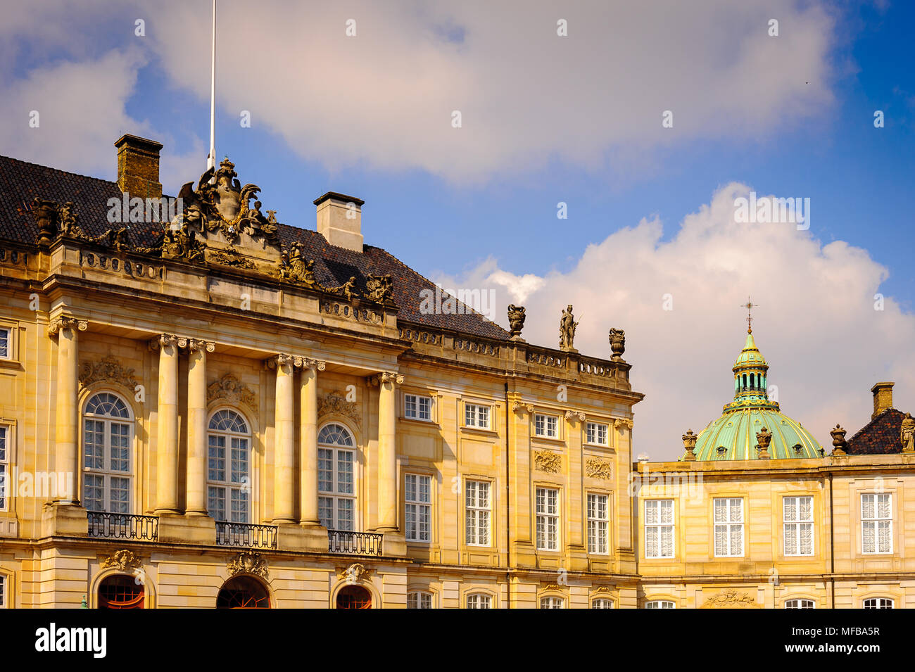 King Christian VII palace, Copenhagen, Denmark Stock Photo - Alamy