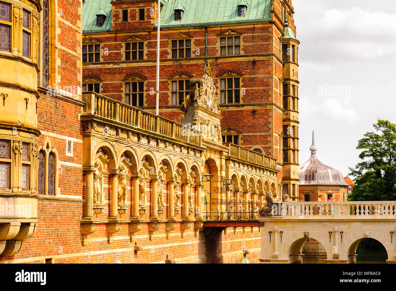 Frederiksborg Castle, Hillerod, Denmark. Actually it is the Museum of ...