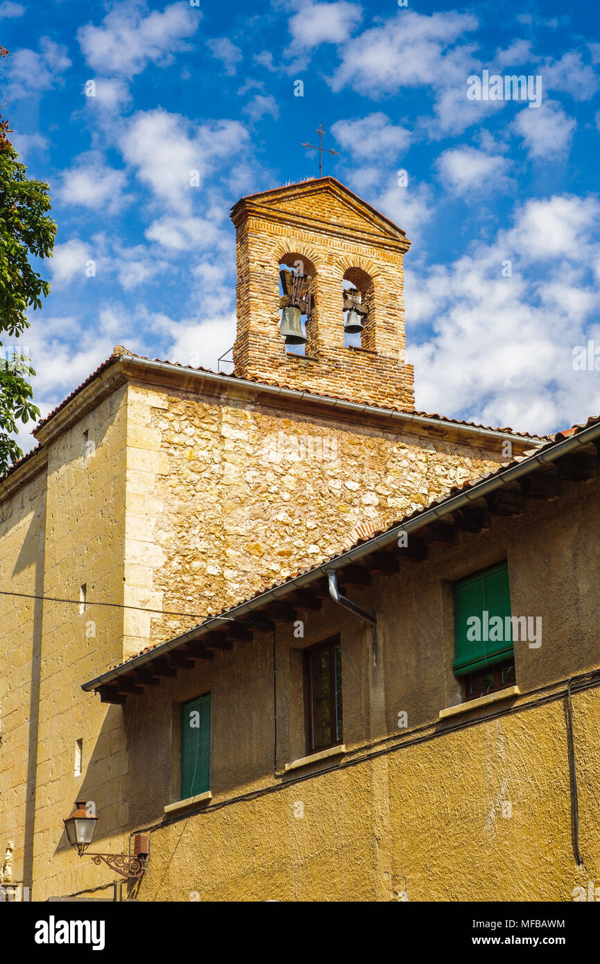 Spanish old medieval architecture Stock Photo - Alamy