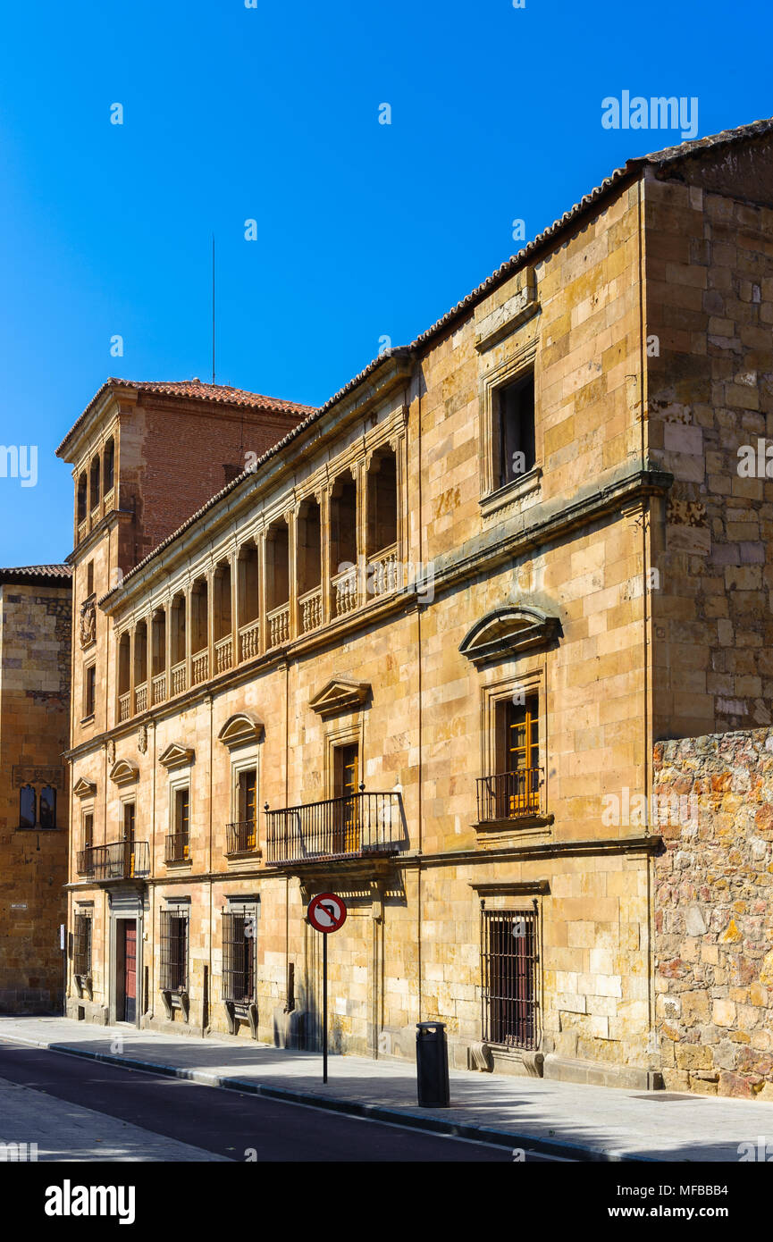 Architecture of the Old City of Salamanca. UNESCO World Heritage. Spain ...
