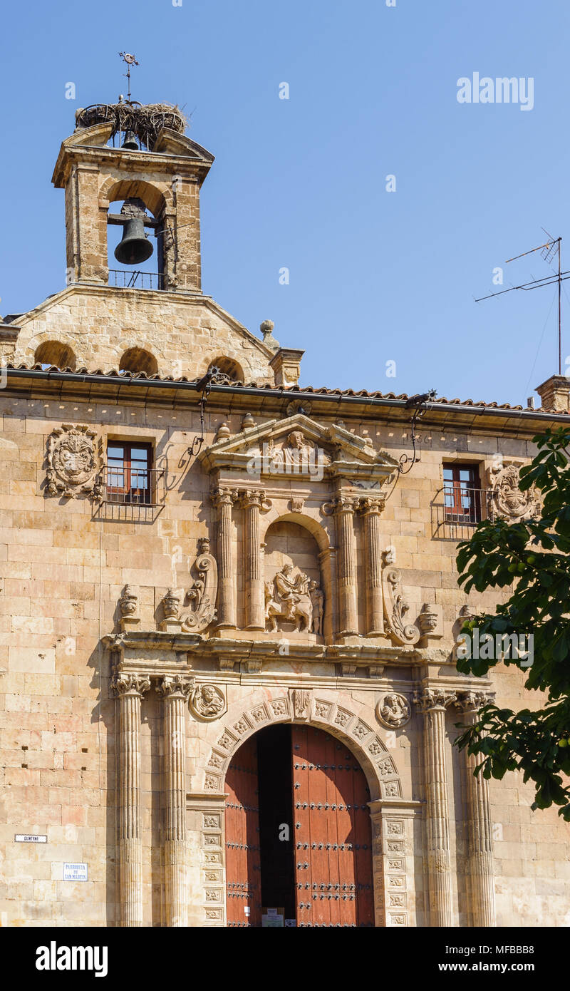 Architecture of the Old City of Salamanca. UNESCO World Heritage. Spain ...