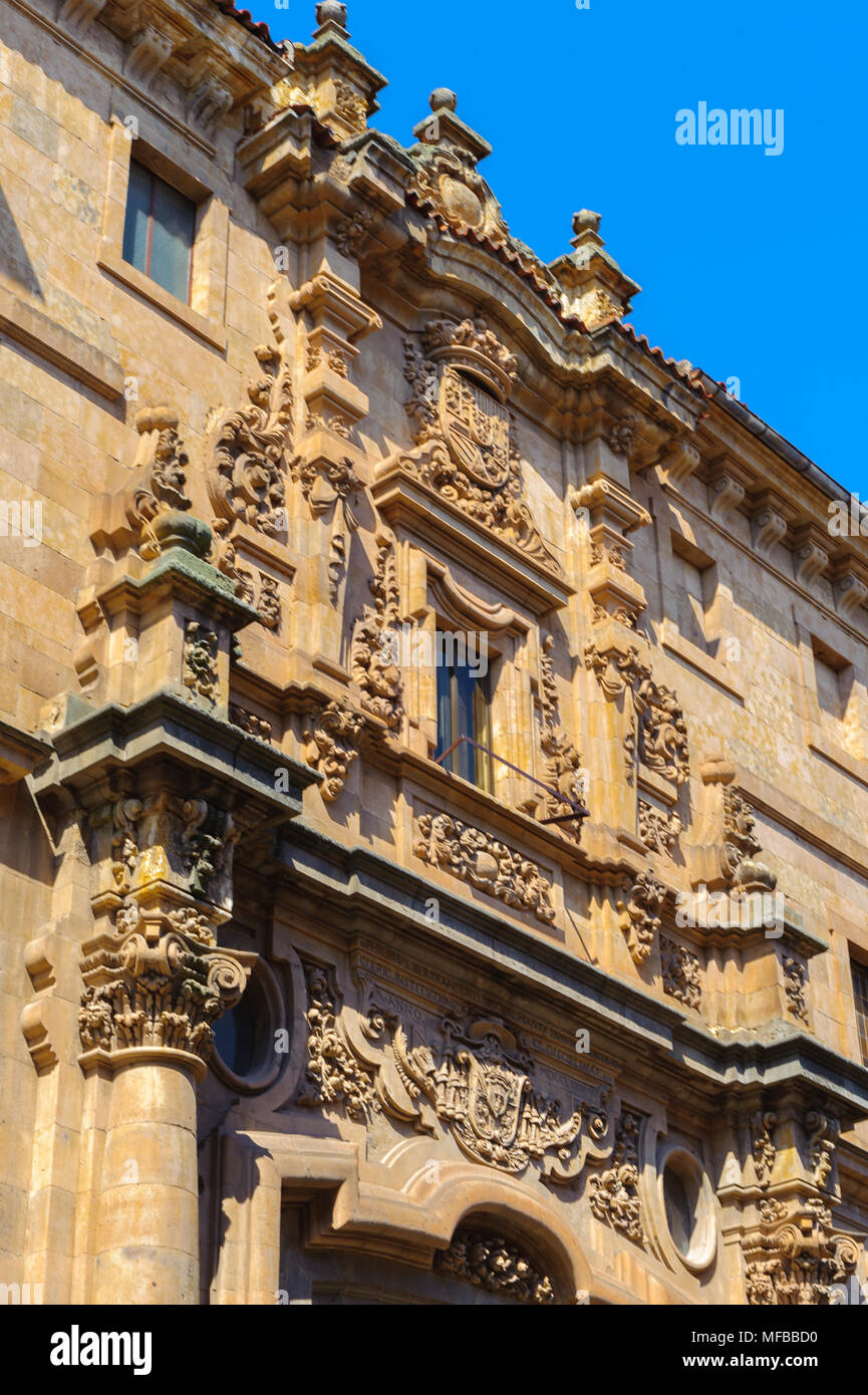 Architecture of the Old City of Salamanca. UNESCO World Heritage. Spain ...