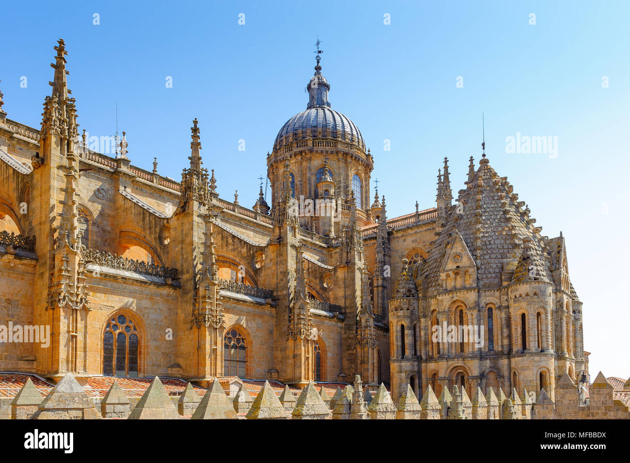 New Cathedral (Catedral Nueva), Old City of Salamanca, Spain. UNESCO ...
