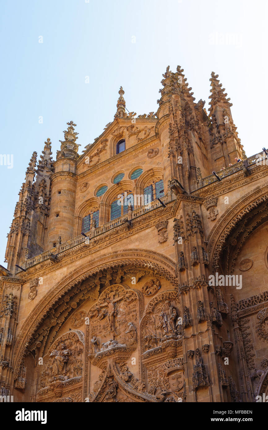 New Cathedral (Catedral Nueva), Old City of Salamanca, Spain. UNESCO ...