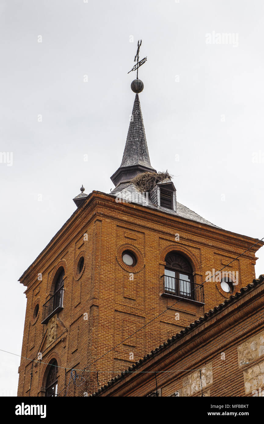 Oidor Church, Alcala de Henares, Spain Stock Photo - Alamy