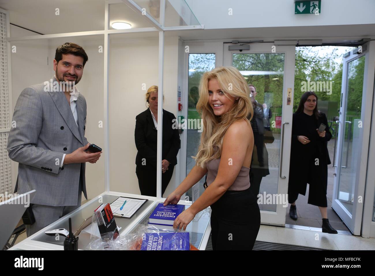 Ian Cheng Emissaries and book launch 23 April 2018 Stock Photo - Alamy