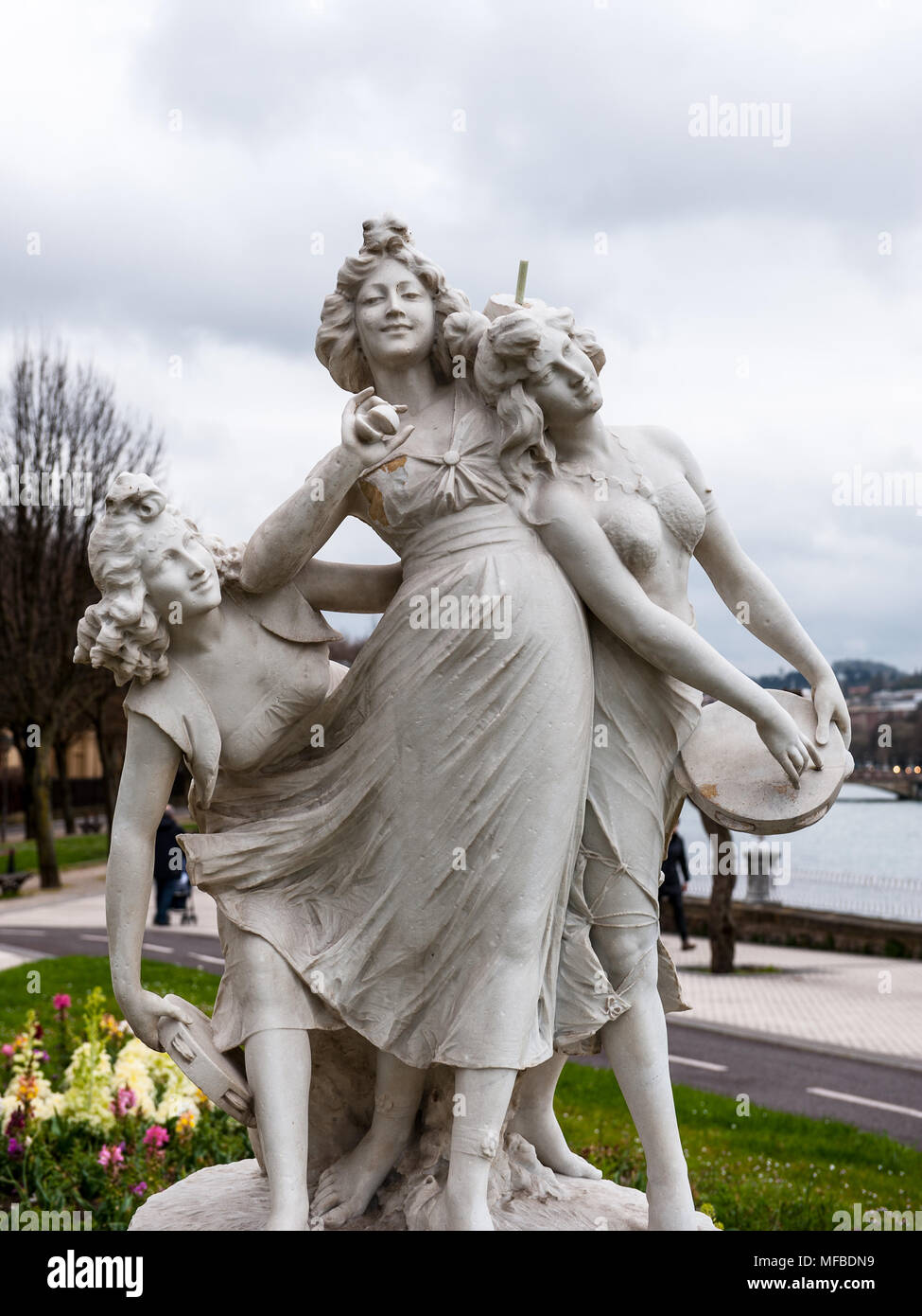 Statue in San Sebastian, Basque Country, Spain Stock Photo - Alamy