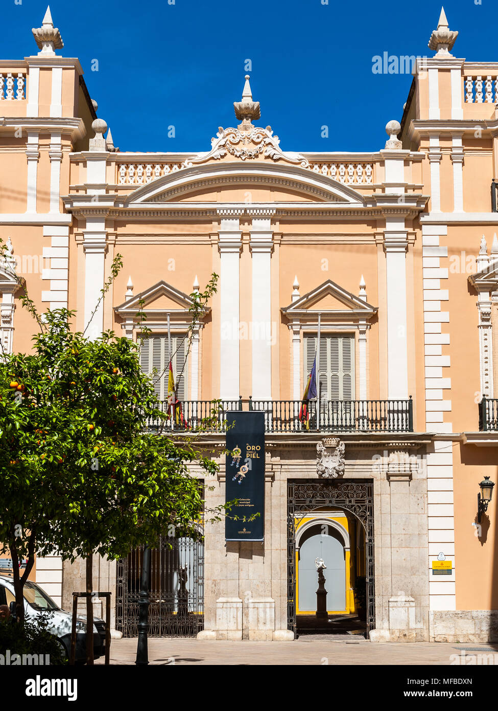 Architecture of the Historic Centre of Valencia, Spain Stock Photo - Alamy