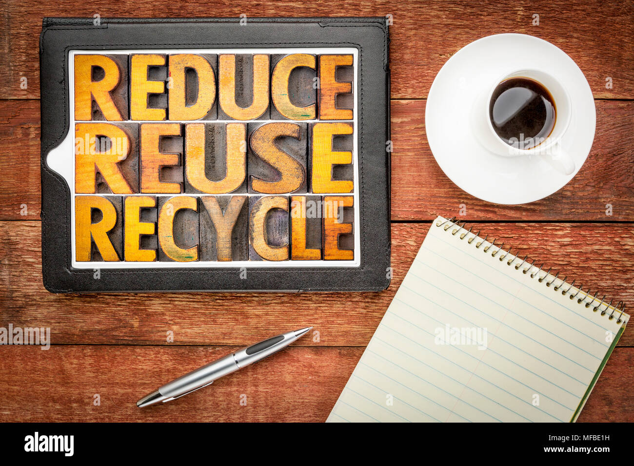 Reduce Reuse And Recycle Resource Conservation Stock Comprehensive
