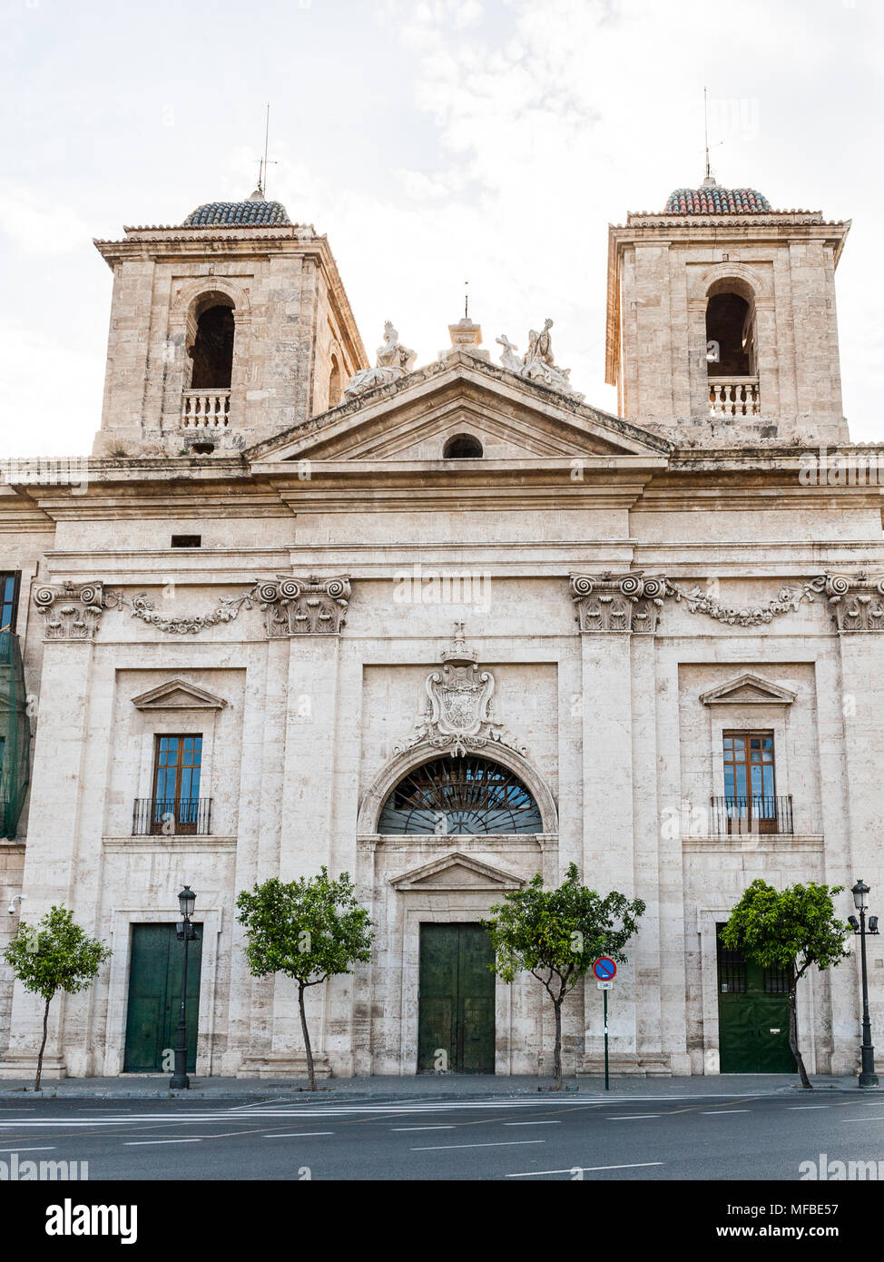 Palace of Temple and Church, Valencia, Spain Stock Photo - Alamy