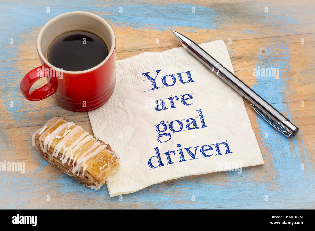 You are goal driven - positive affirmation - inspirational handwriting ...