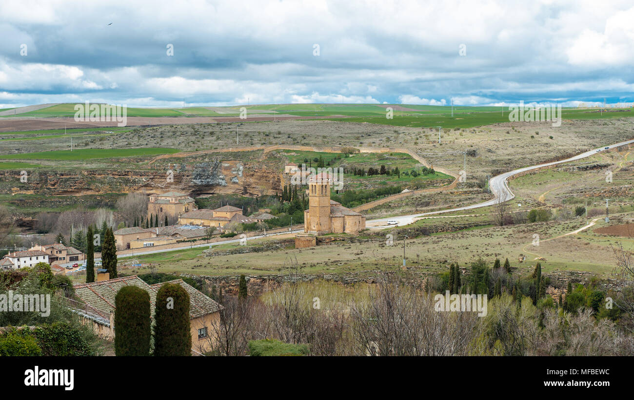 Nature and architecture of the Castilia and Leon province in Spain ...