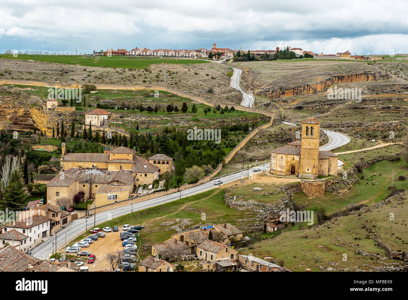 Nature and architecture of the Castilia and Leon province in Spain ...