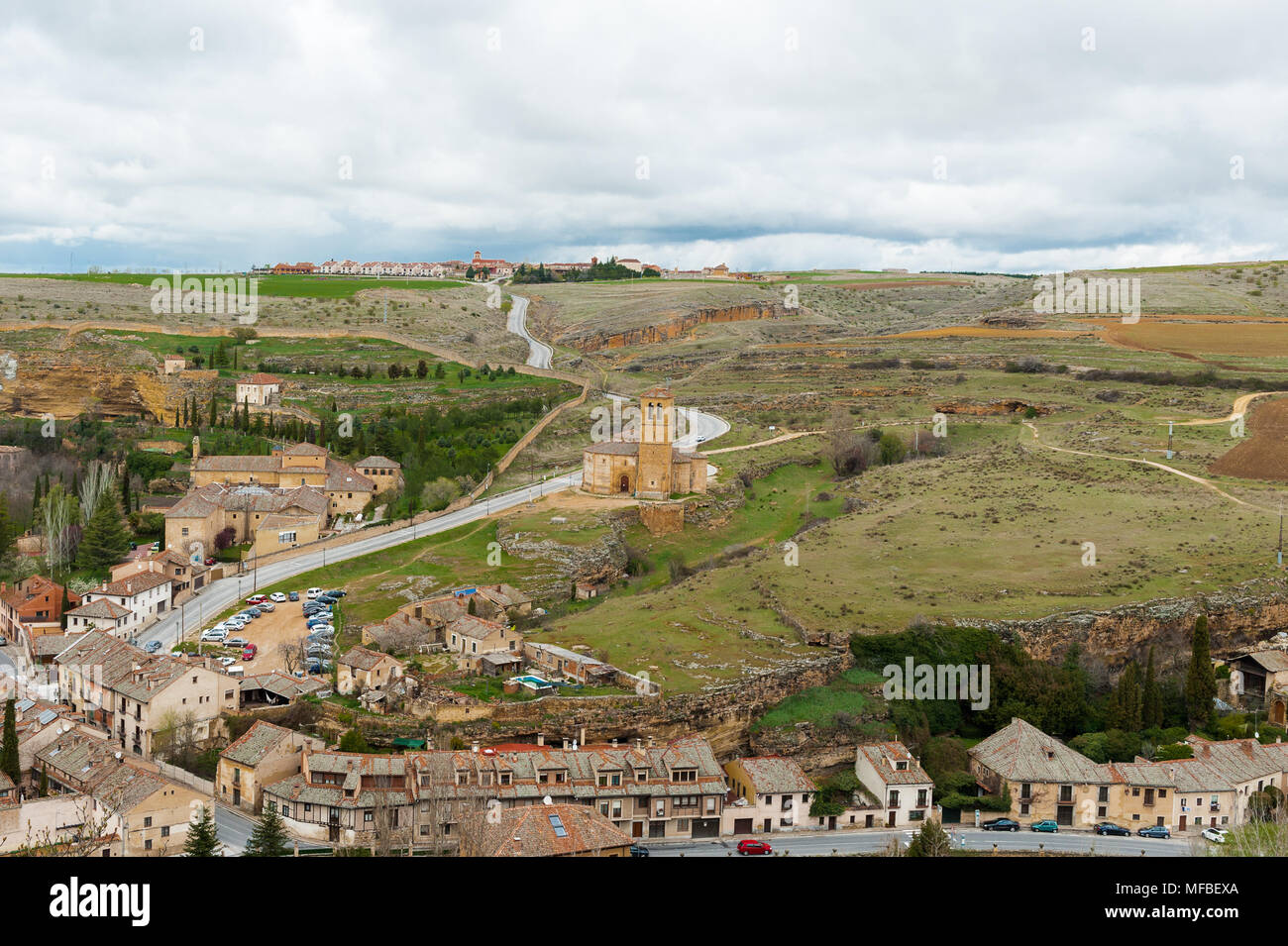 Nature and architecture of the Castilia and Leon province in Spain ...